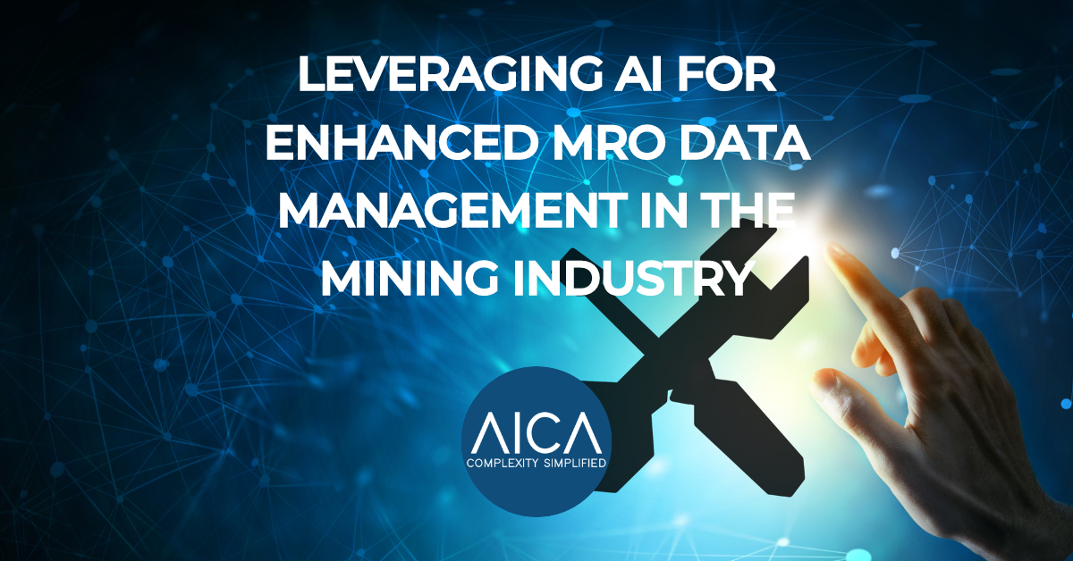 AI for MRO Data Management AI for MRO Data Management